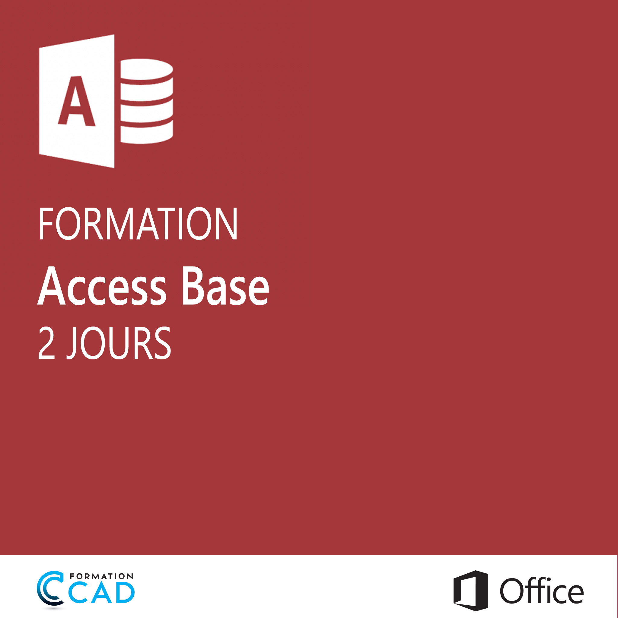 Formation Microsoft Access - Base (2 jours) - Formation CAD
