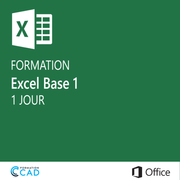 Microsoft Excel Base 1 - Formation CAD