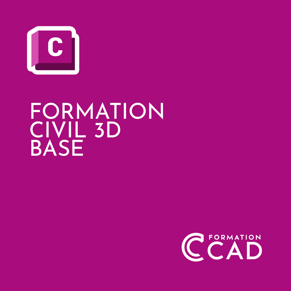 Formation Civil 3D – Base – Formation CAD
