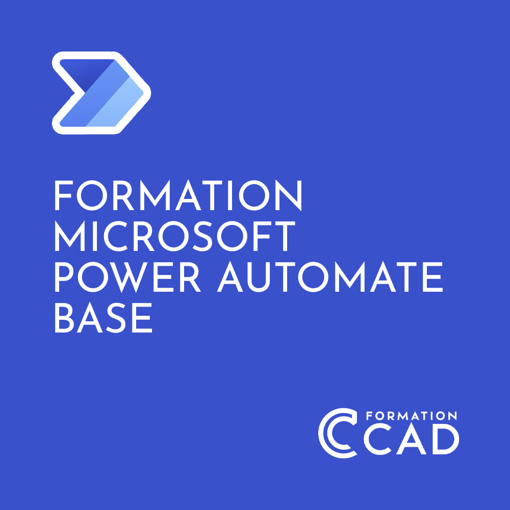 Formation Microsoft Power Automate Base – Formation CAD