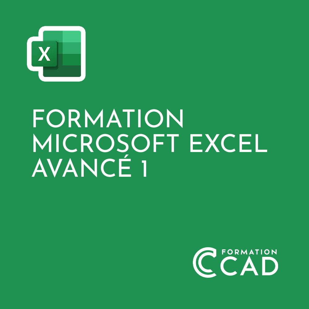 Formation Microsoft Excel – Avancé 1: Formules avancées – Formation CAD