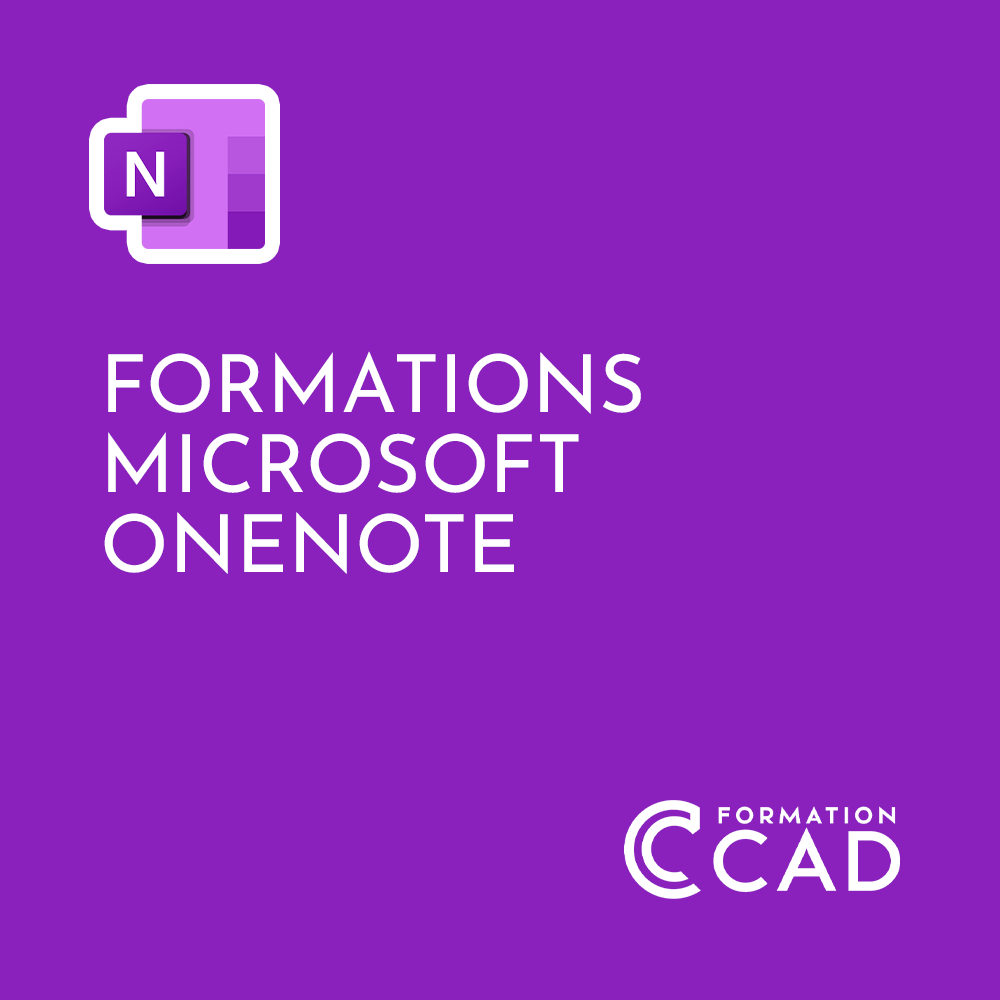 Microsoft OneNote – Formation CAD