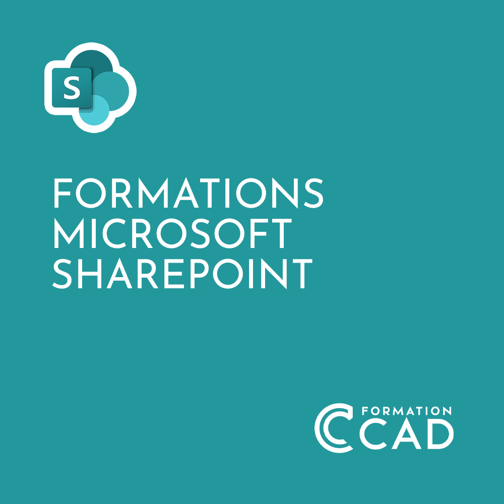 Microsoft SharePoint – Formation CAD