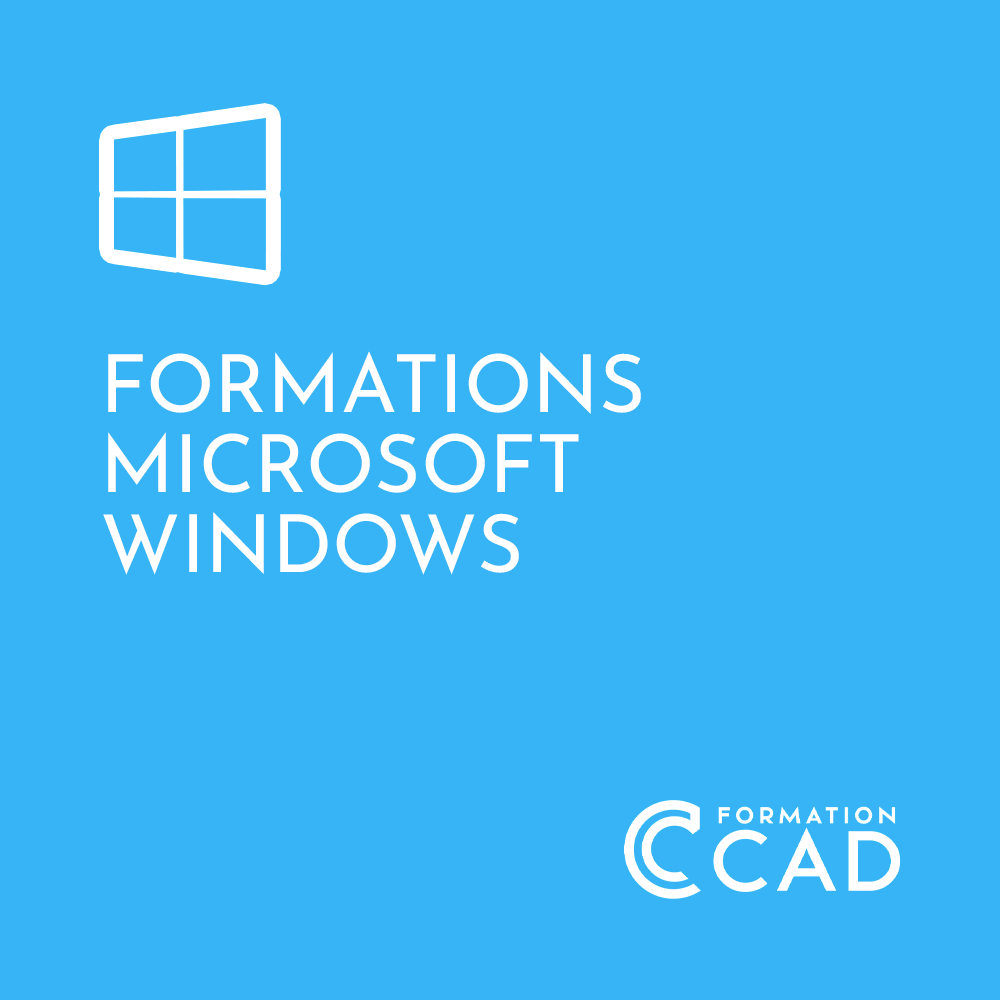 Microsoft Windows – Formation CAD
