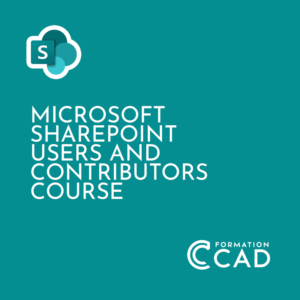 SharePoint – Store and Share documents (english) (Copy) – Formation CAD