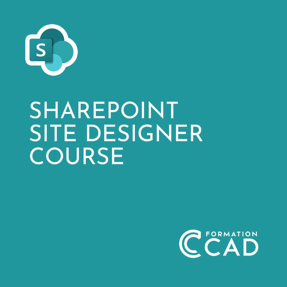 SharePoint Site Designer – Formation CAD
