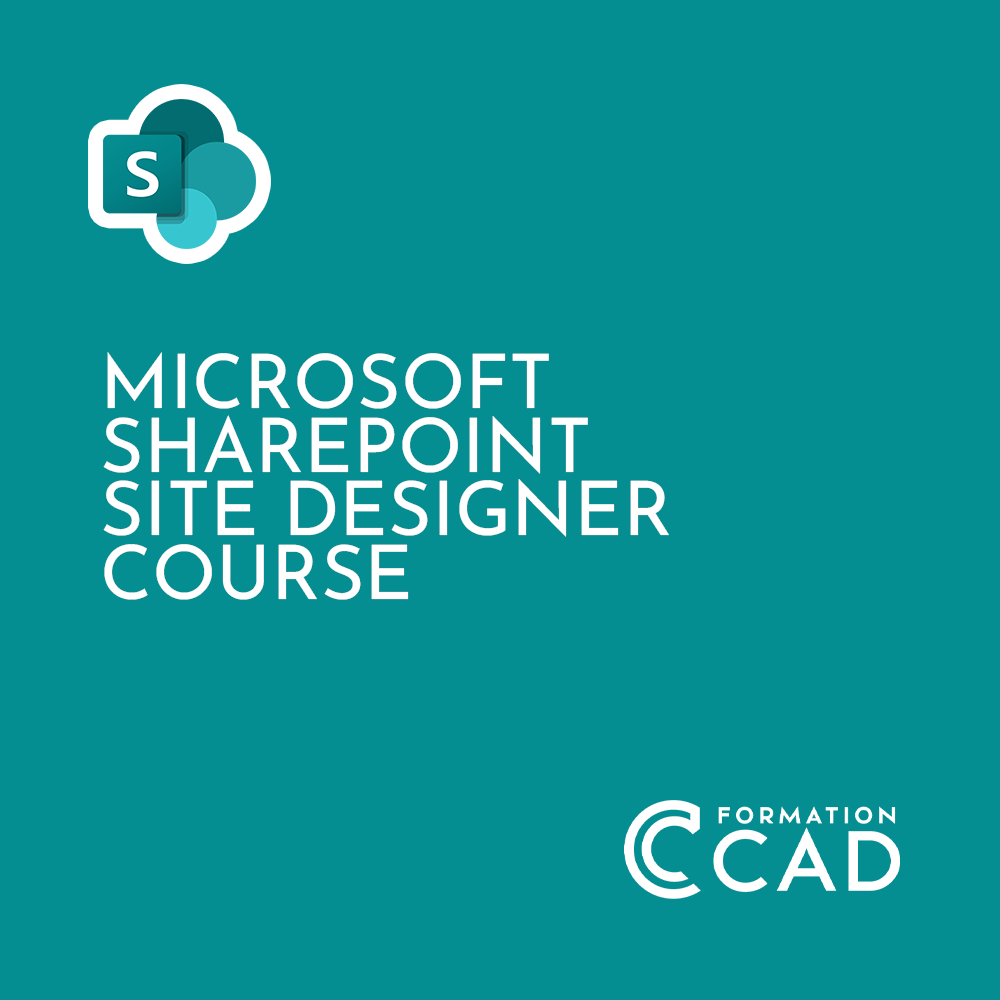 Microsoft SharePoint Site Designer Course – Formation CAD