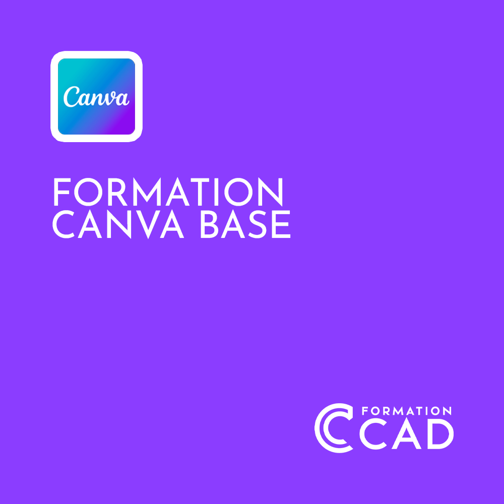 Formation Canva Base – Formation CAD