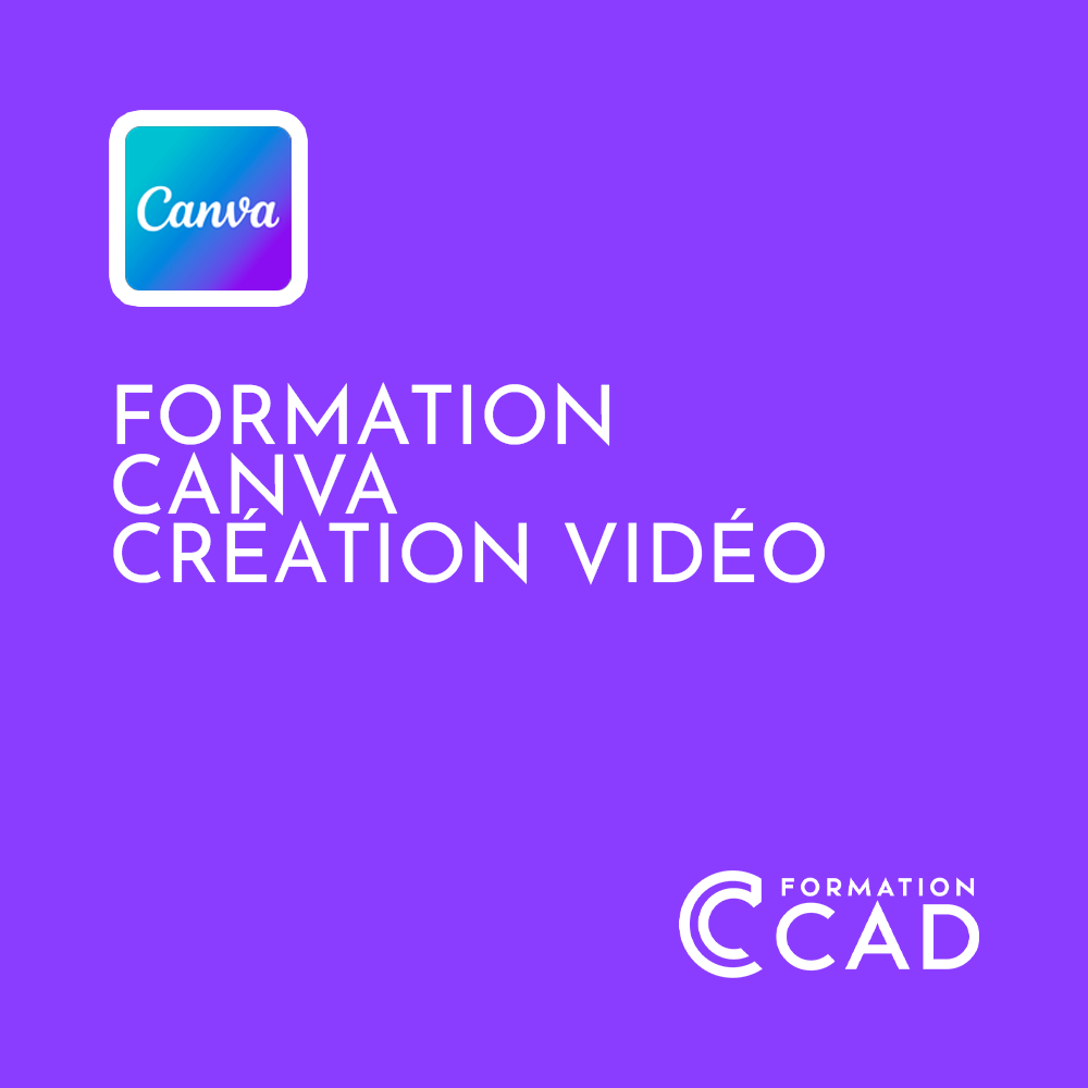 Formation Canva Création Vidéo – Formation CAD