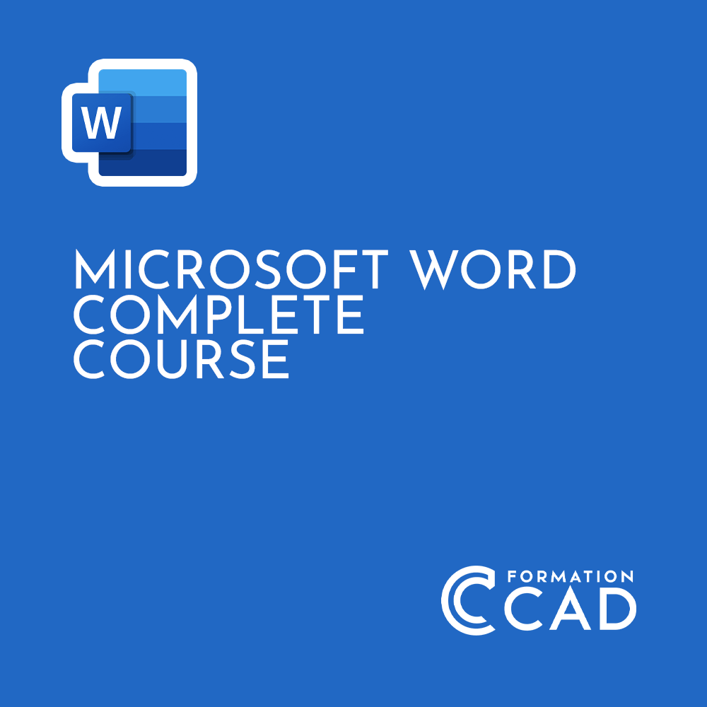 Word Complete Courses – Formation CAD