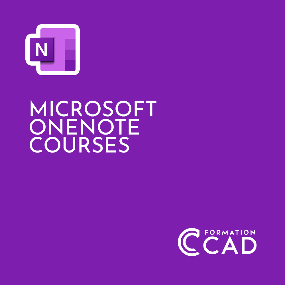 Microsoft OneNote – Formation CAD